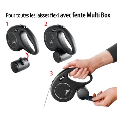 flexi Multibox pour laisse à enrouleur flexi | iPet.ch