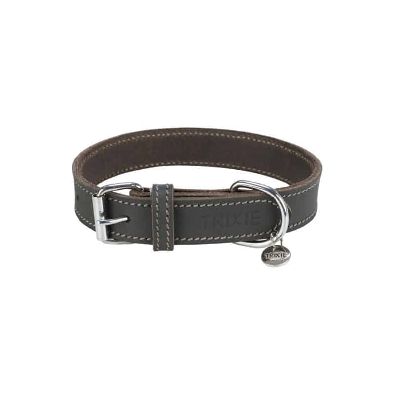 Trixie Rustic Fettleder-Halsband online bestellen