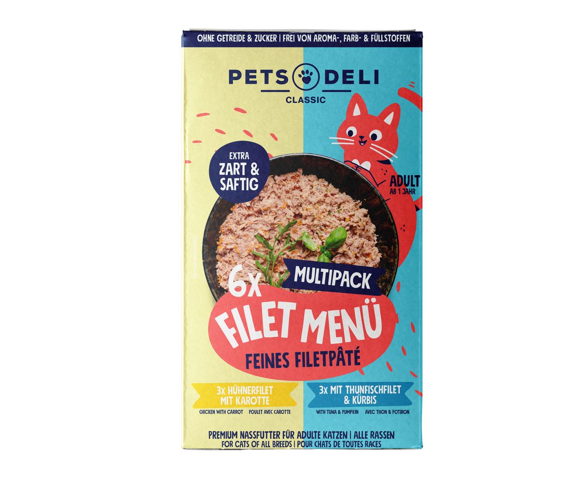 Filet Menü Multipack - Adulte Menu Filet Multipack