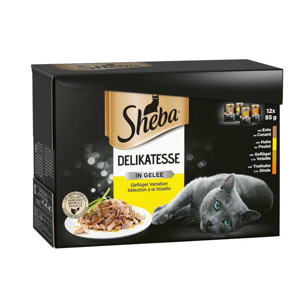 Sheba Délicatesse en gelée volaille Achat en ligne