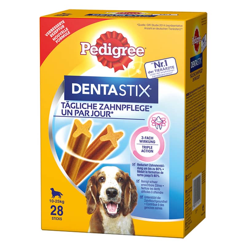 Pedigree DentaStix Medium disponible chez iPet.ch