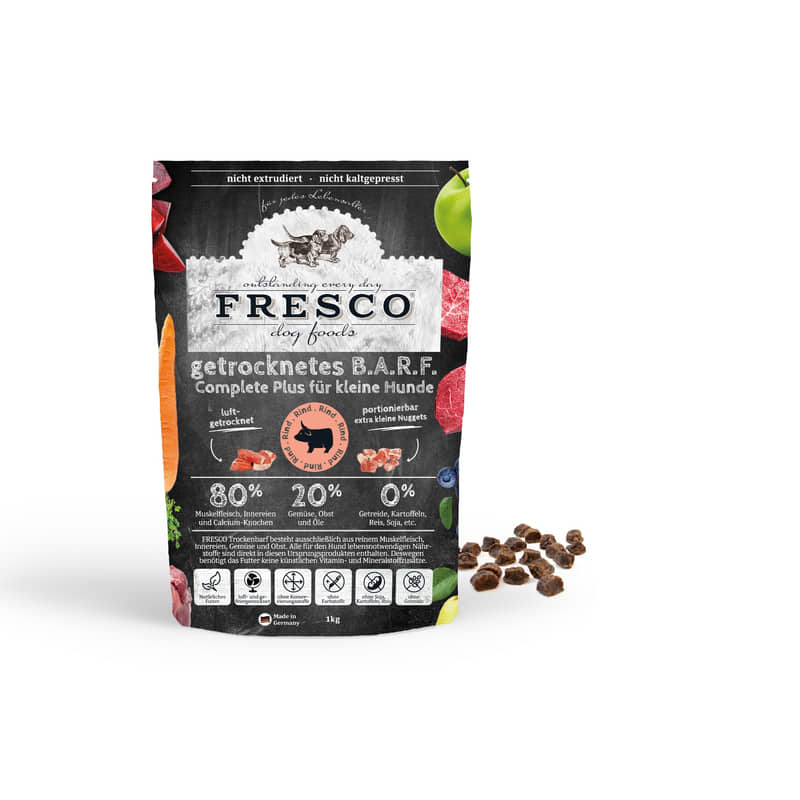 Fresco Trockenbarf Complete Plus Mini Rind iPet.ch