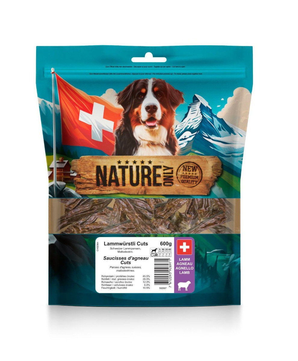 Saucisses d'agneau Cuts - Viande Suisse acheter en ligne | iPet.ch