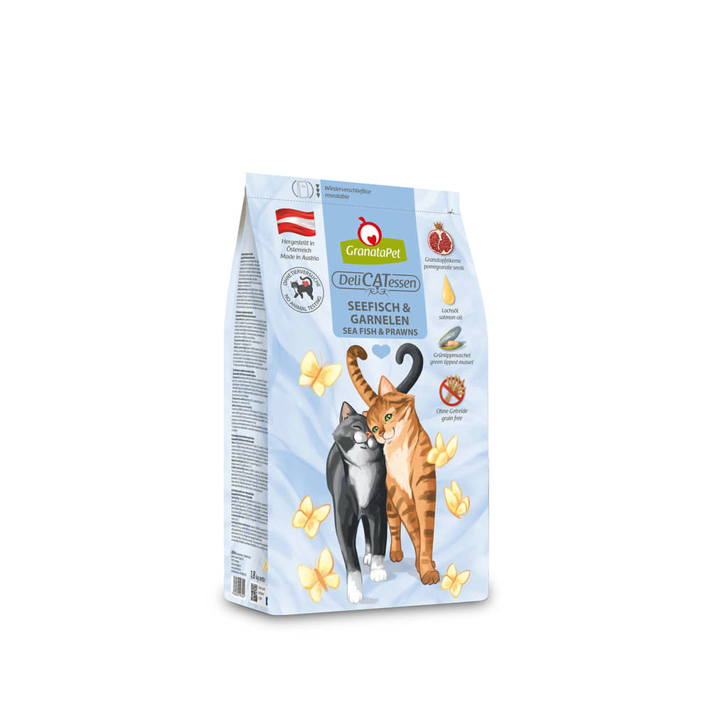 Chat - DeliCatessen Poisson de mer & Crevettes