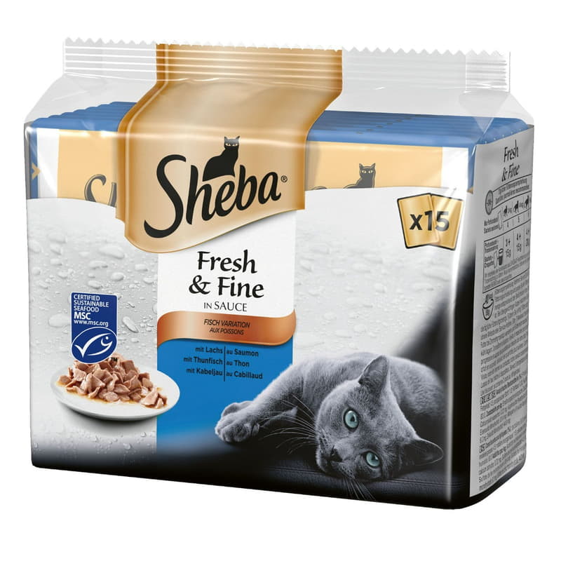 Sheba Fresh & Fine Fisch Variation iPet.ch Angebot