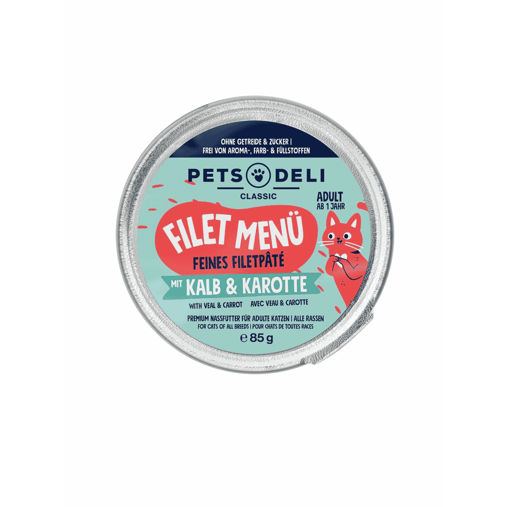 Filet Menü mit Kalb - Adulte Menu Filet Veau iPet