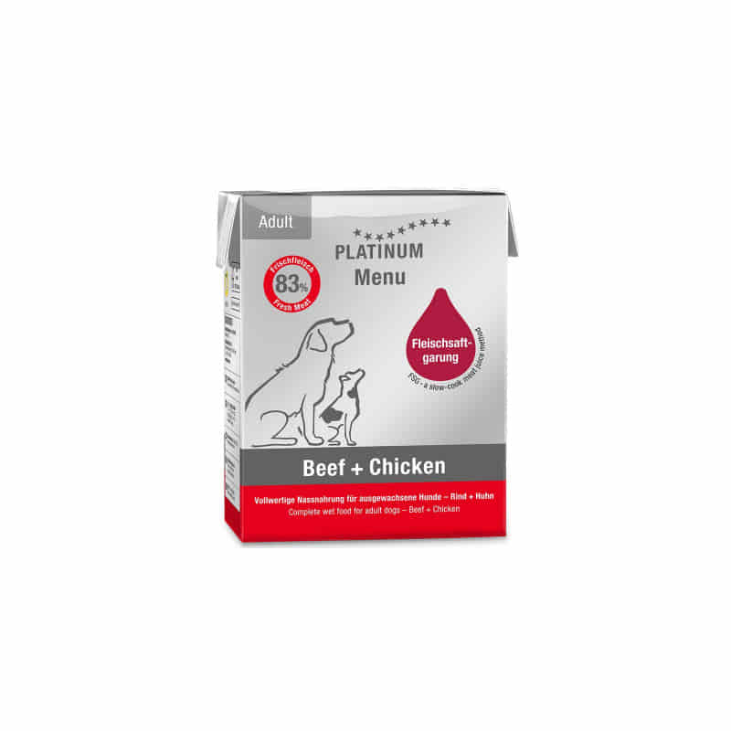 Platinum Menu Wet Dog Adult | iPet.ch