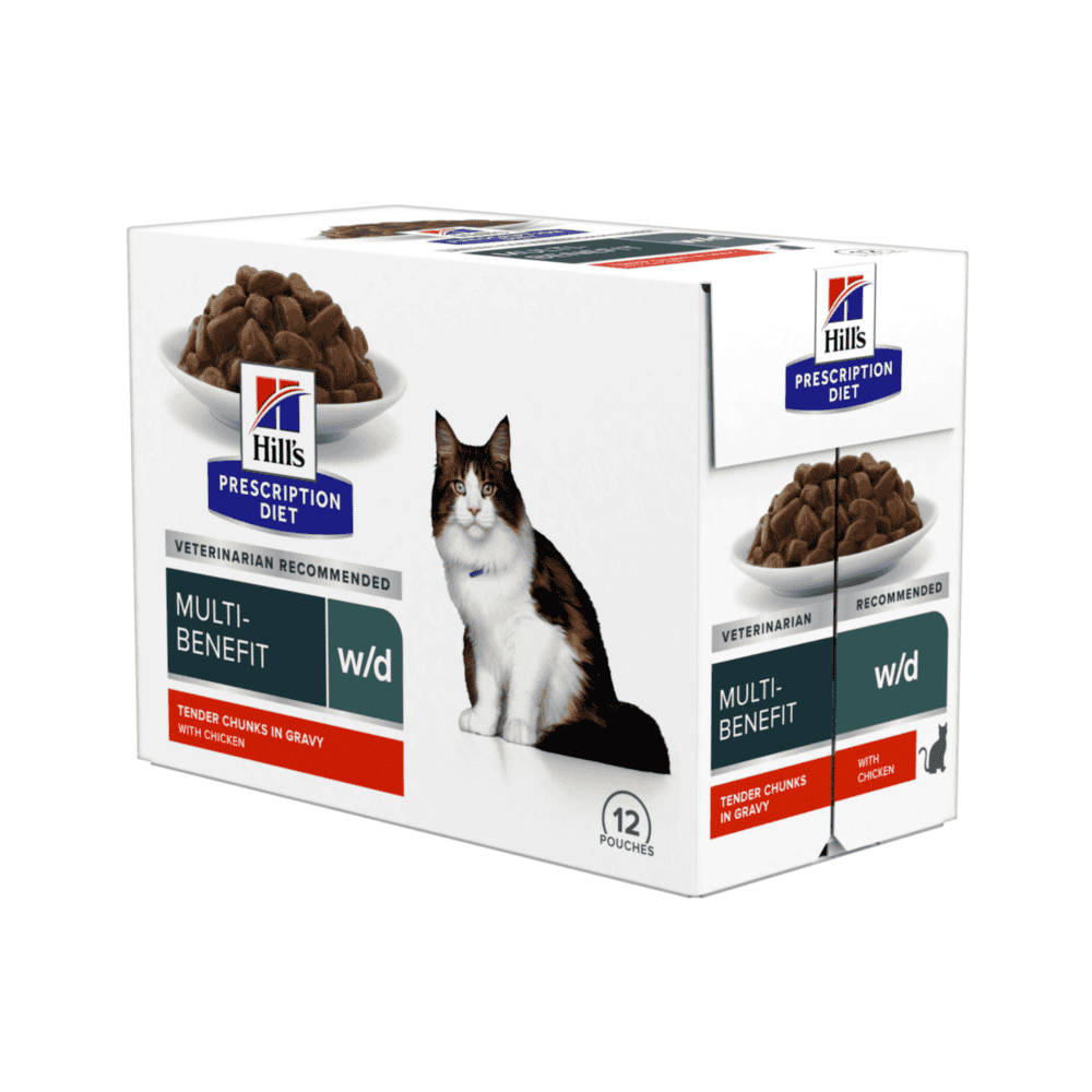 Feline w/d Multi Benefit - en sachets sur iPet.ch