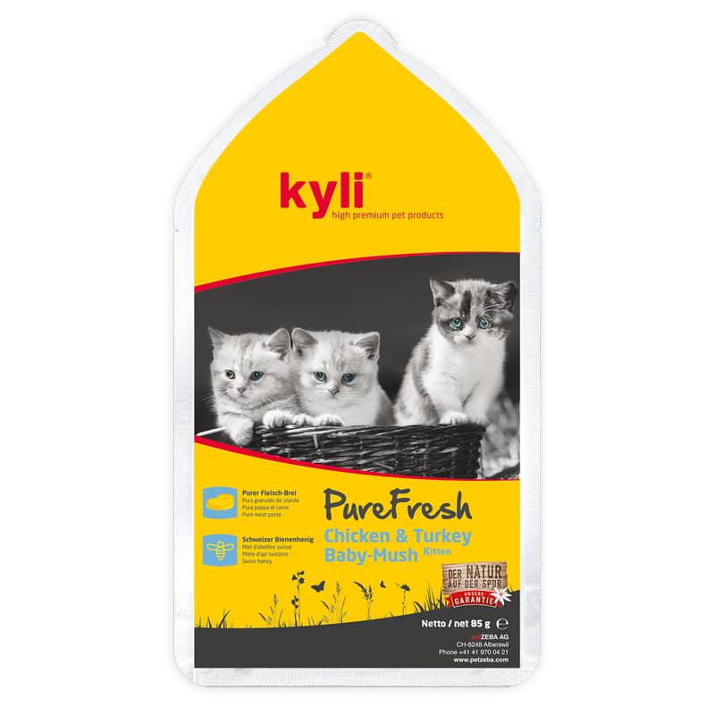 kyli PureFresh Chicken & Turkey Baby-Mush Kitten