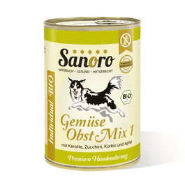 Sanoro Légumes-fruits BIO purs Mix 1, achat online
