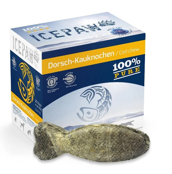 Dog Dorsch-Kauknochen (os à mâcher de morue) acheter en ligne | iPet.ch
