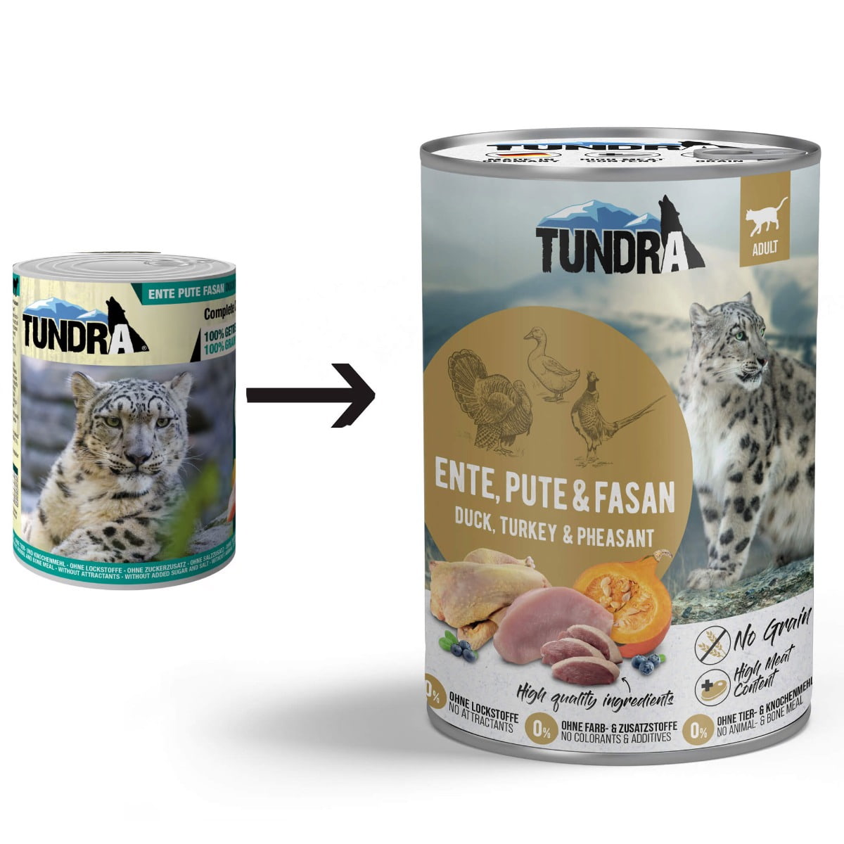 Tundra Cat Canard, Dinde, Faisan - Boîte sur iPet